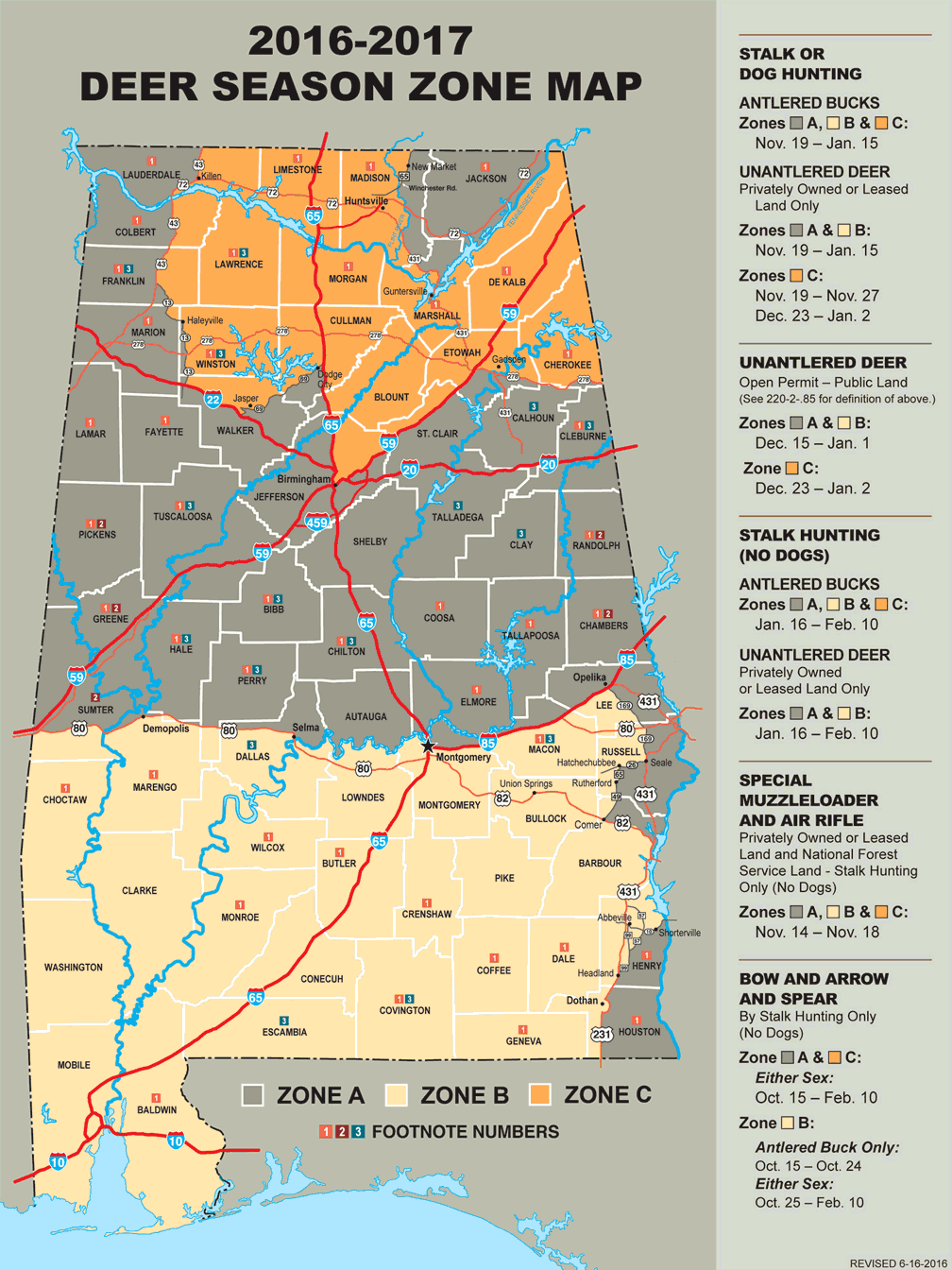 Significant Changes for 2016-2017 Hunting Seasons | Online Only ...