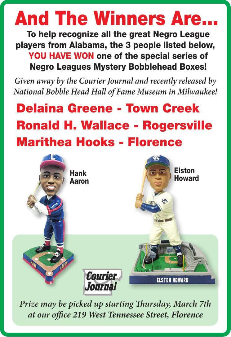 Bobble Head Contest Winners | | courierjournal.net