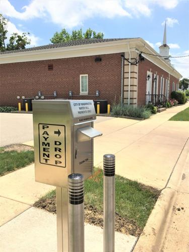 New utility payment drop box installed at City Hall | Washington ...