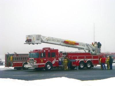 Morton's new aerial fire truck arrives | News | courierpapers.com