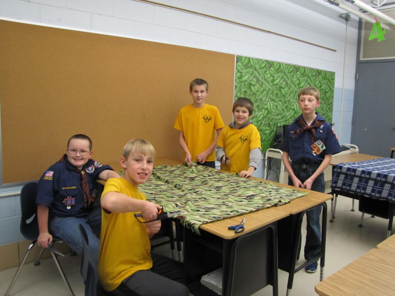 Cub Scout Pack 73 complete service project | Celebrations ...