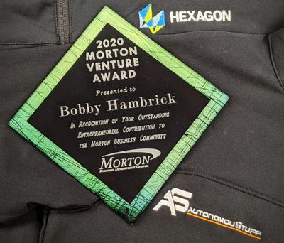 Bobby Hambrick, AutonomouStuff, recognized with Morton EDC’s Venture ...