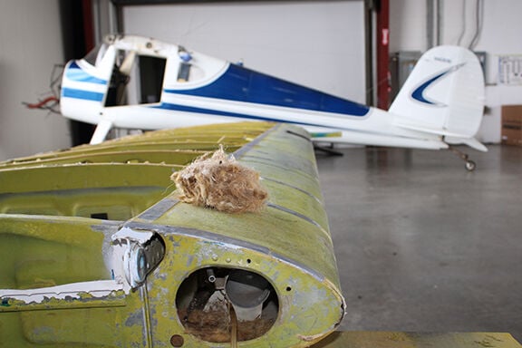 Cessna restoration project a near miss | Glade Sun | crossville ...