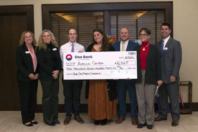 One Bank donates over $10K to Avalon Center | Business | crossville ...