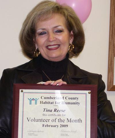 Reese named Habitat's top volunteer | Lifestyles | crossville-chronicle.com