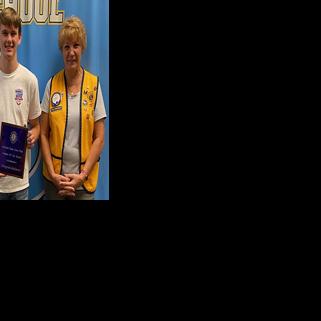 Jacob Atkinson Lions Student of the Month for October | Glade Sun ...