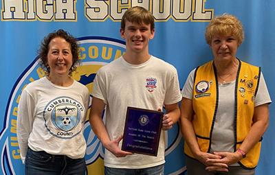 Jacob Atkinson Lions Student of the Month for October | Glade Sun ...