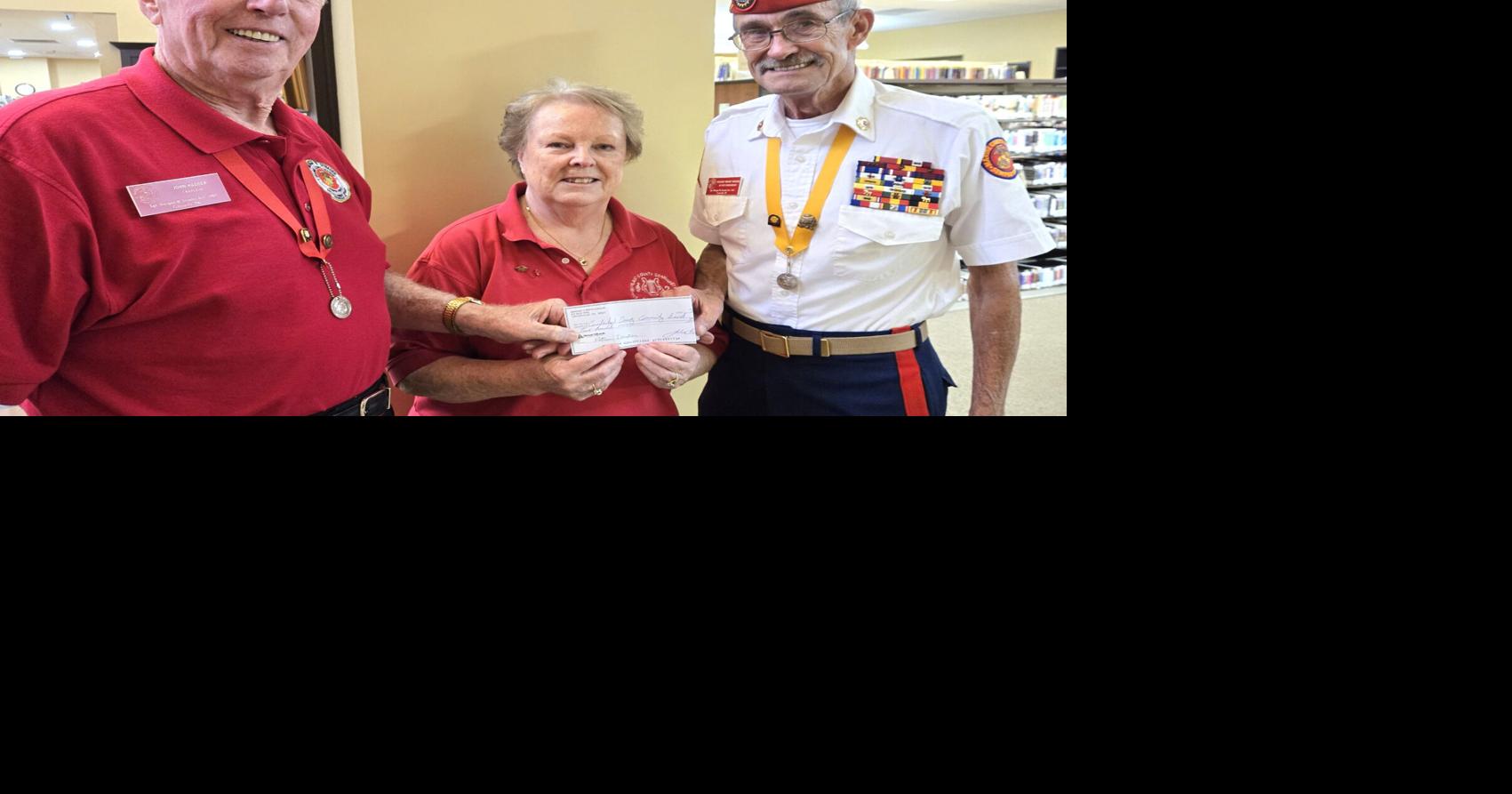 Marine Corps League makes donation to Community Band | Lifestyles ...