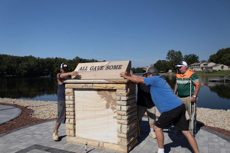 Construction progress at veteran's memorial continues | Glade Sun ...