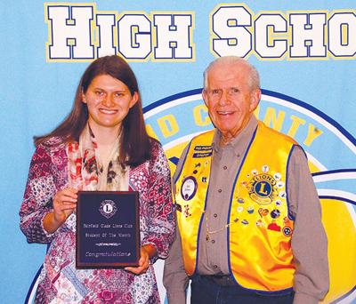 Katelyn Carpenter named Lions Student of the Month | School News ...