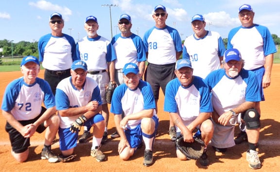 Senior men's softball team brings home the gold | Local Sports ...