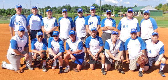 Senior men's softball team brings home the gold | Local Sports ...