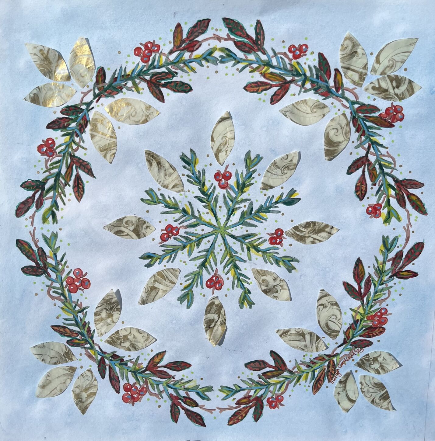 CLASS: Create a mixed-media winter kaleidoscope | Community ...
