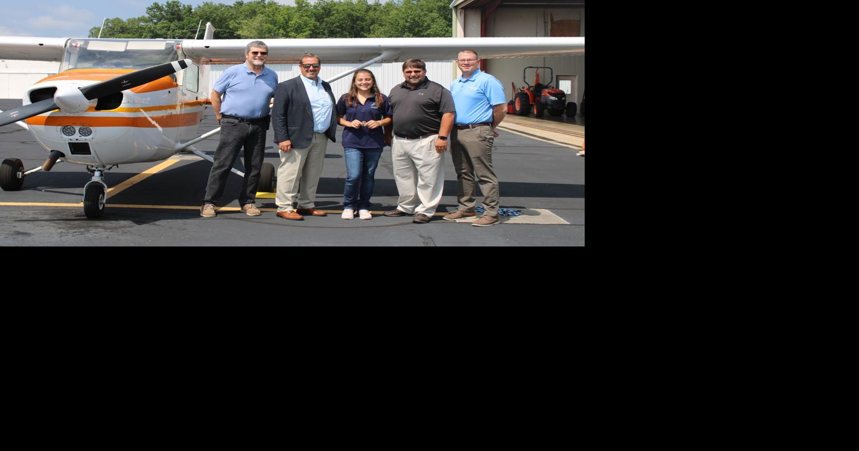 Ready for take off: Inman first student to earn pilot license through ...