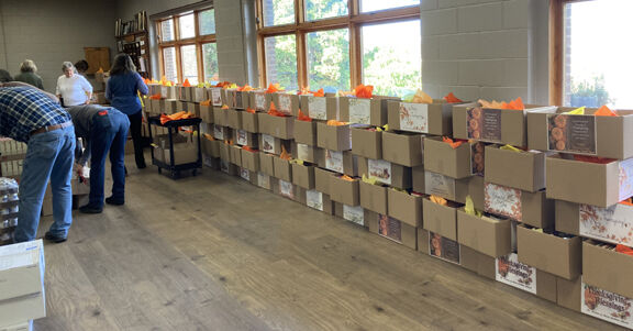 Area pantries distribute Thanksgiving food boxes | Glade Sun ...