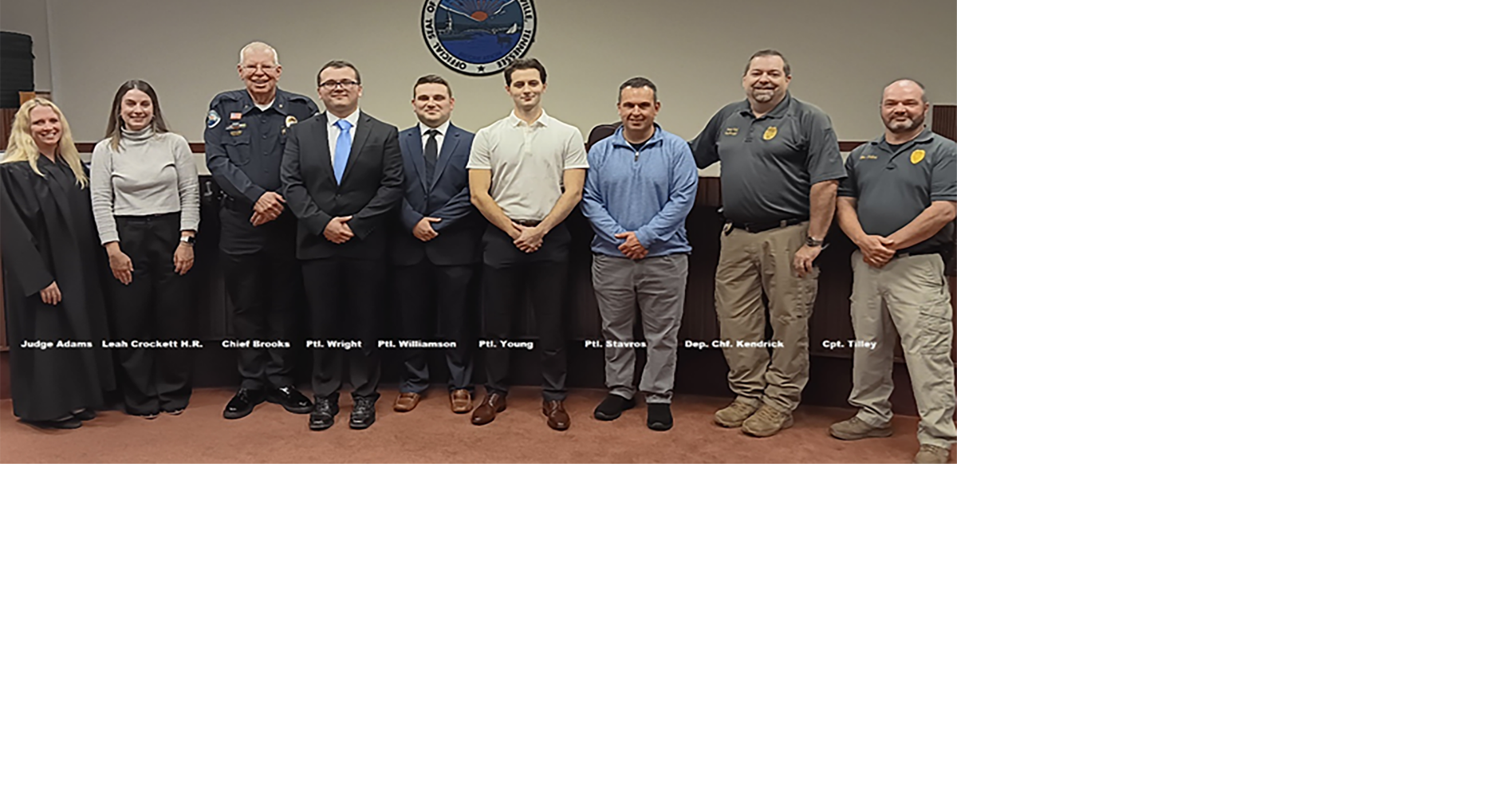 4 new officers join Crossville police force | Local News | crossville-chronicle.com