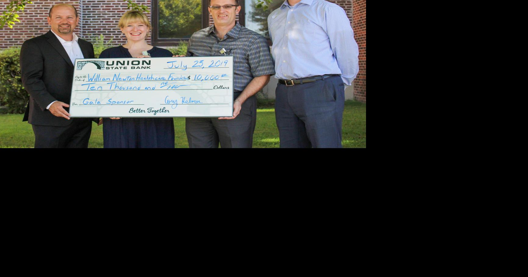 USB pledges $10,000 to Winfield hospital | Business | ctnewsonline.com