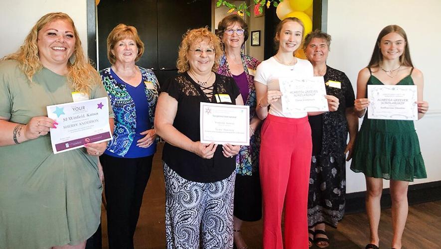 Winfield Soroptimists present awards, induct new members | News ...