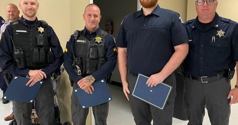 Cowley County sheriff deputies honored for heroism | News ...
