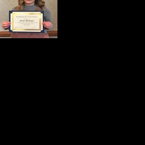 Flickinger honored as Soroptimist girl | Celebrations | ctnewsonline.com