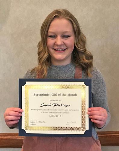Flickinger honored as Soroptimist girl | Celebrations | ctnewsonline.com