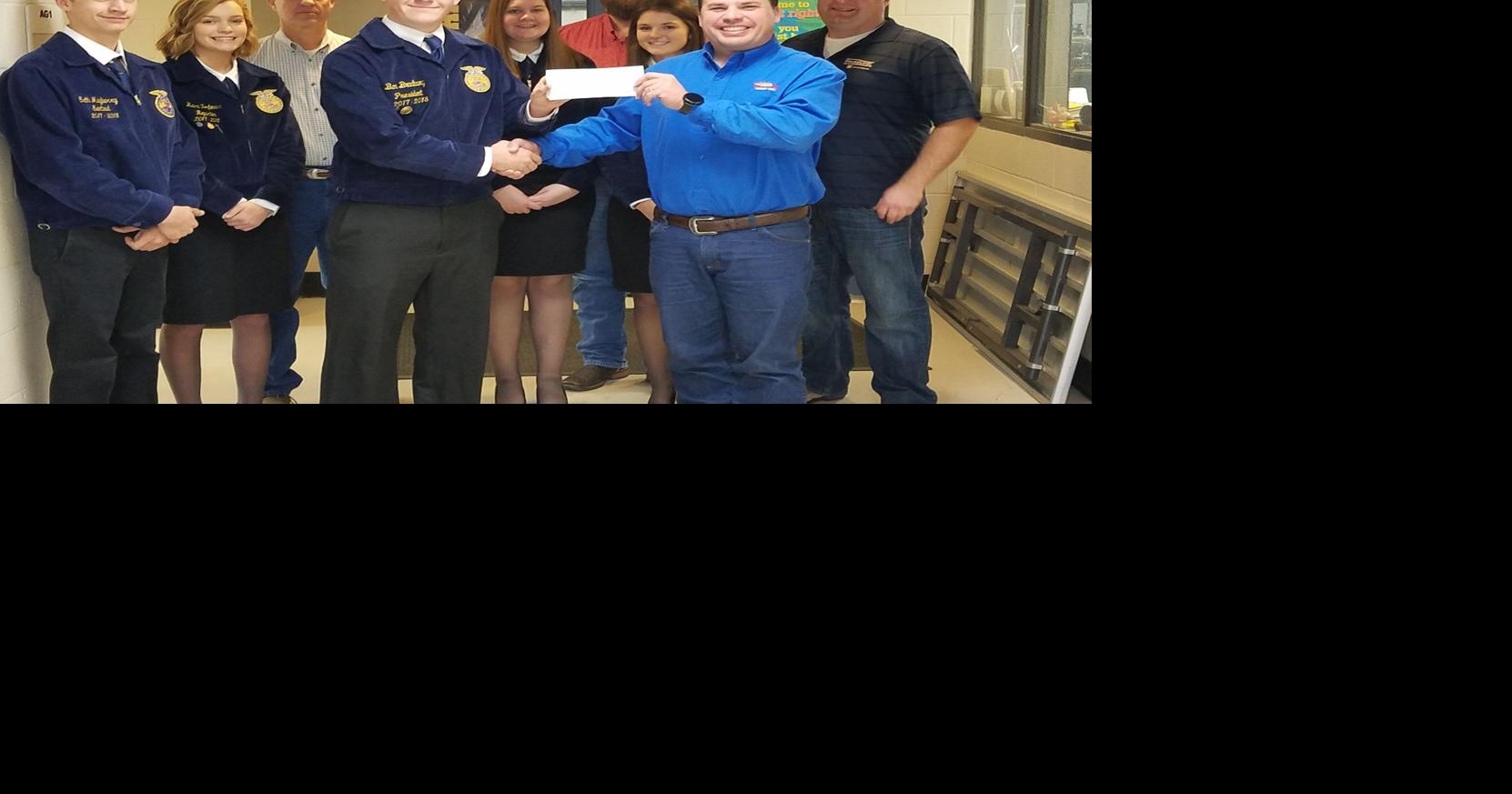 FFA Chapter receives $2,000 | Celebrations | ctnewsonline.com