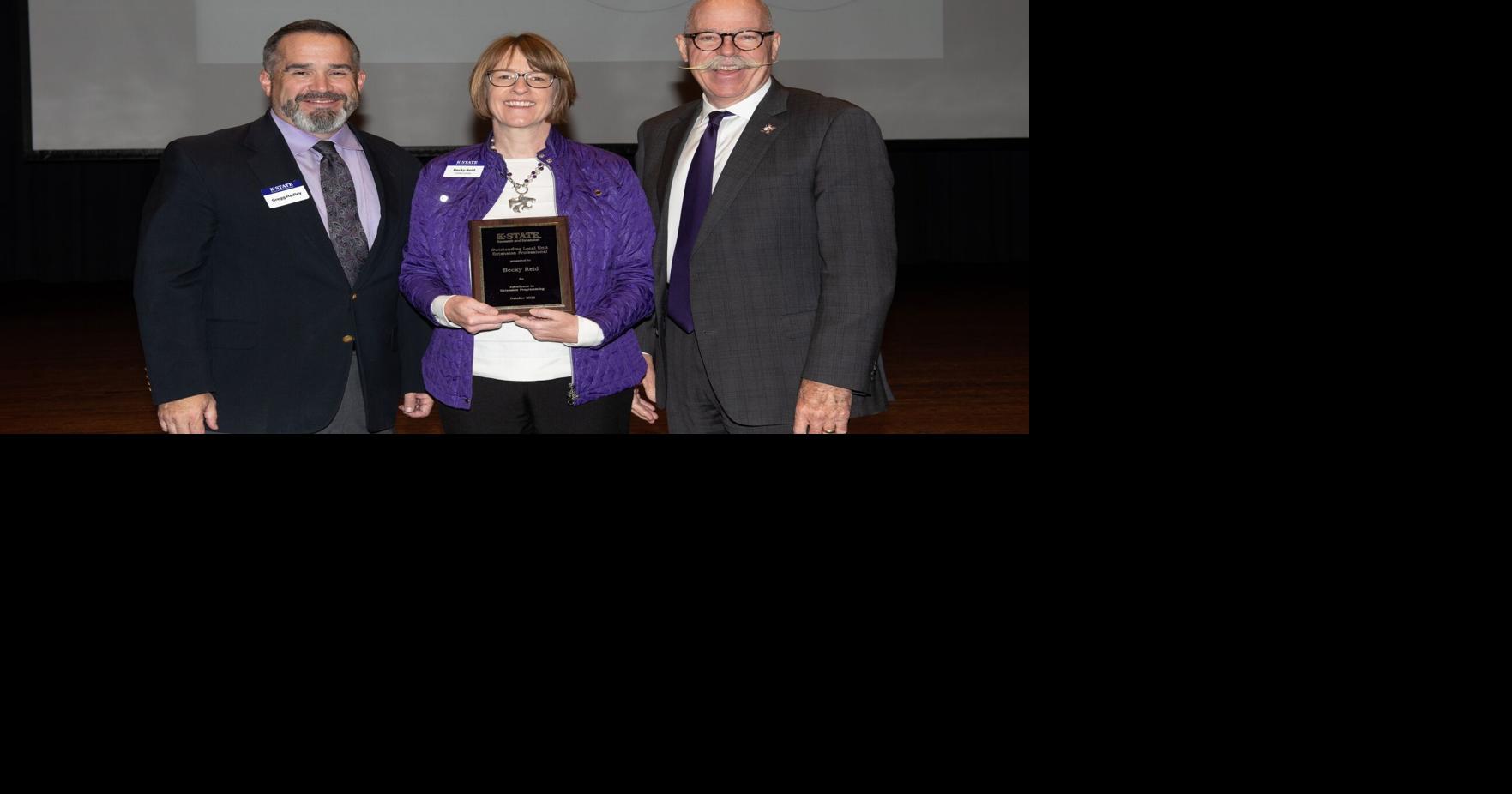 Cowley’s Reid recognized with outstanding professional award | News ...