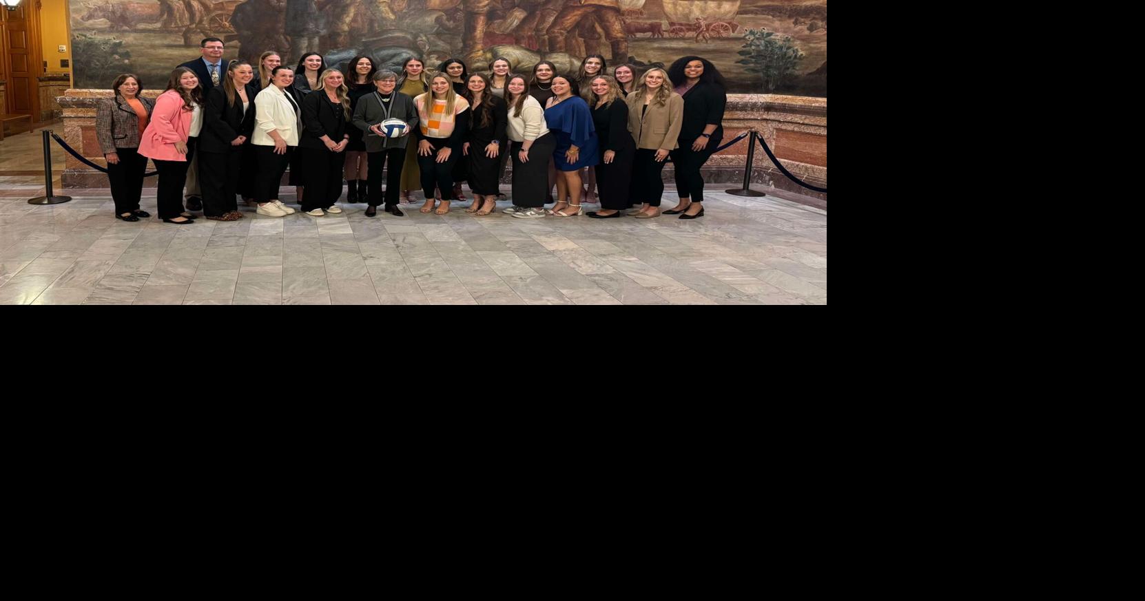 Undefeated volleyball team honored in Topeka | Sports | ctnewsonline.com