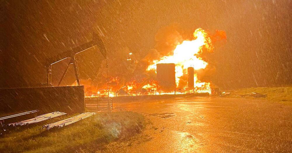Tank battery fire near Dexter | News | ctnewsonline.com