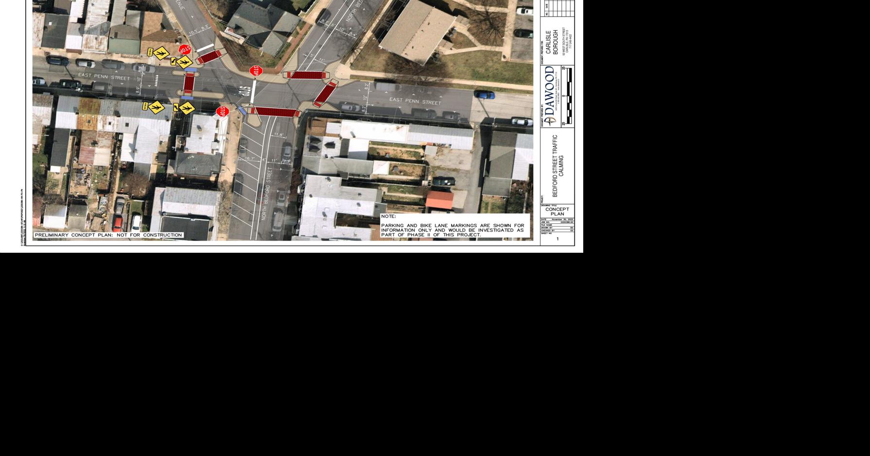 Where it Stands: Construction on traffic calming project at Carlisle ...