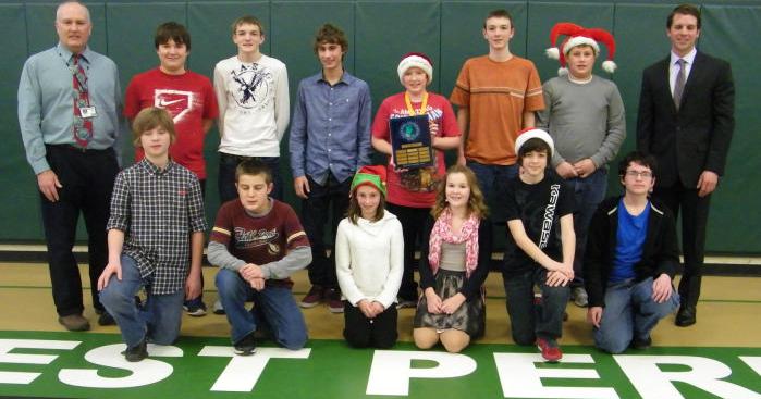Seventh grader wins West Perry Middle School geography bee