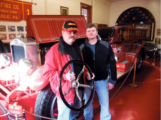 Steering wheel added to Union fire museum