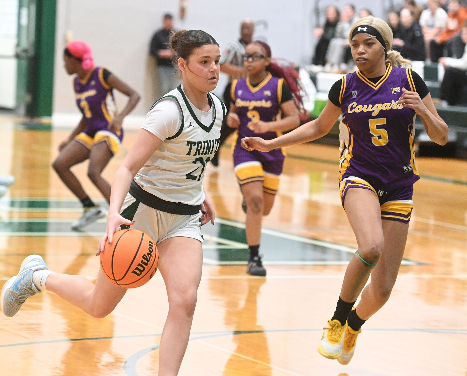 PIAA Girls Basketball: Trinity closes out strong vs.Troy