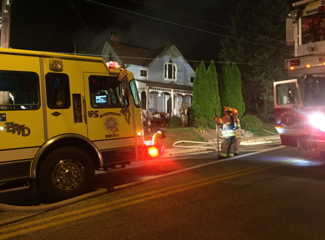 Two homes damaged, 8 displaced in Cumberland County fire