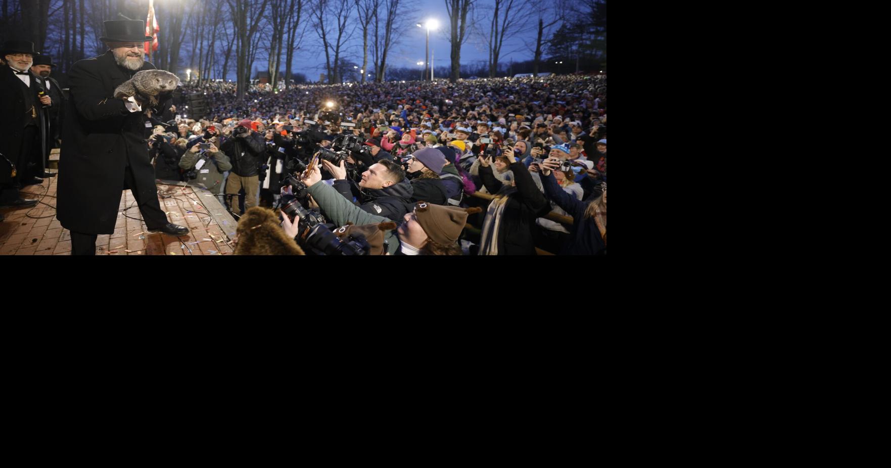 Punxsutawney Phil predicts early spring in 2024