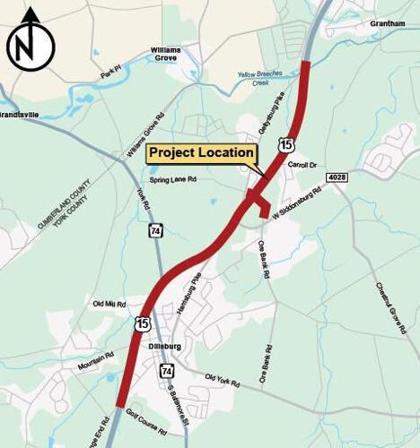 Open house set for Route 15 rebuild in York and Cumberland counties