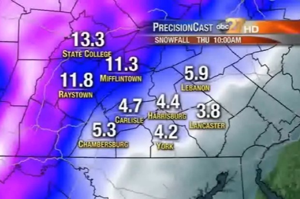 WEATHER: Sleet, rain to take over in the afternoon, evening