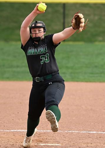 Carlisle's Alexis Kline shines in Herd's 14-2 softball win over Palmyra