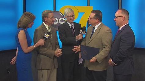 Chuck Rhodes says goodbye