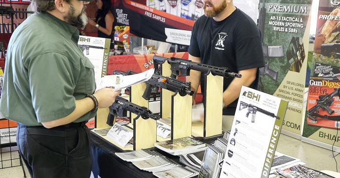 Enthusiasts crowd Carlisle Expo Center gun show as part of weekend ...