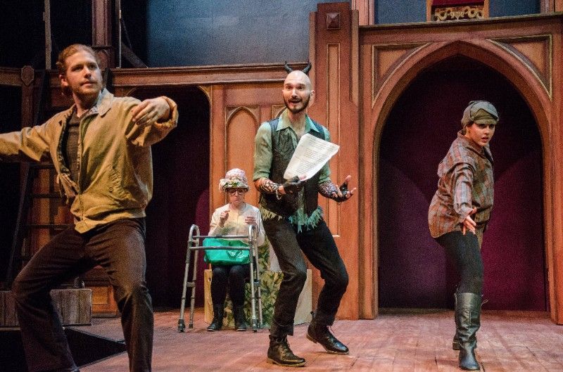 Curtain Up: Troupe opens outreach Shakespeare show to the public