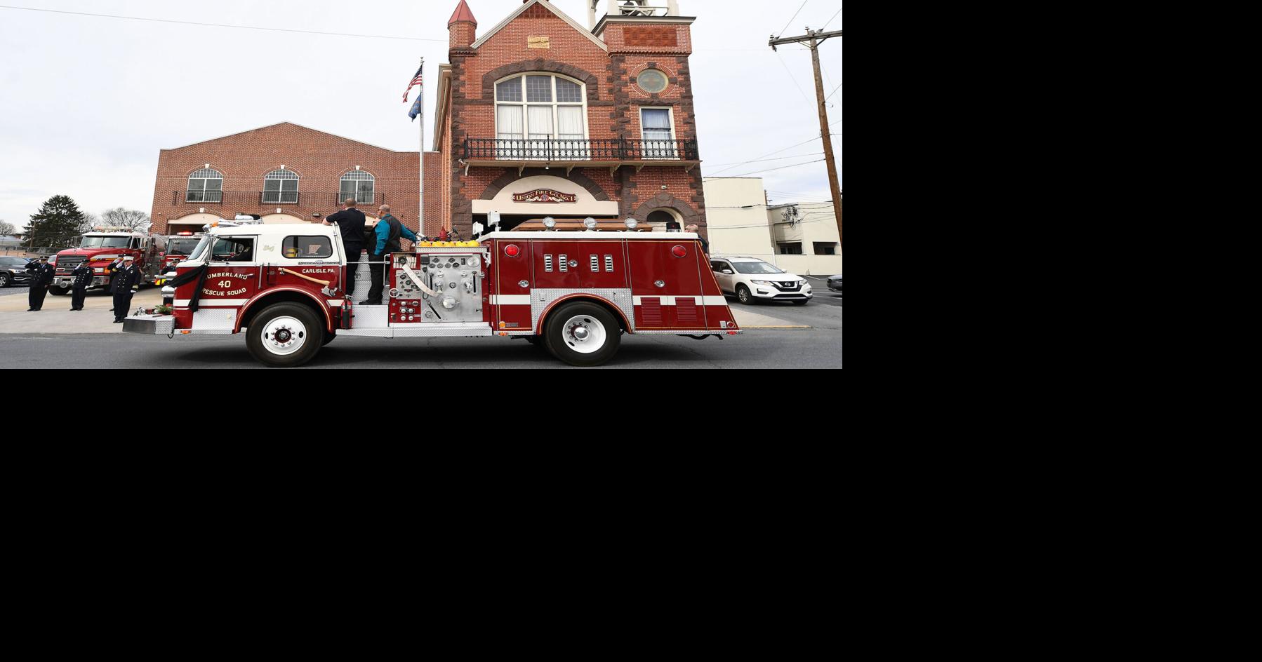 Photos: Firefighter Moving Memorial