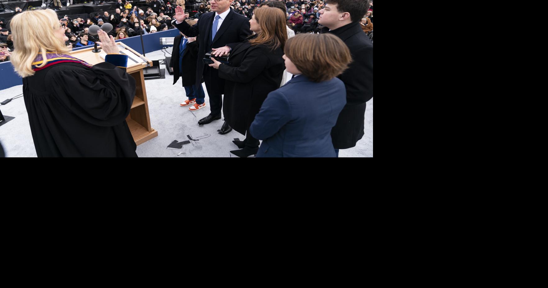 Photos: Scenes from Monday's swearing-in of Pa. Gov. Josh Shapiro