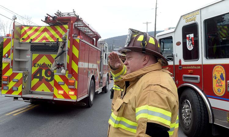 Photos: Procession honors fallen Citizen's Fire Company firefighter ...
