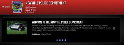 Newville police enjoy new web presence