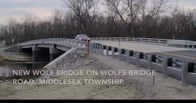 New Wolf Bridge opens for traffic