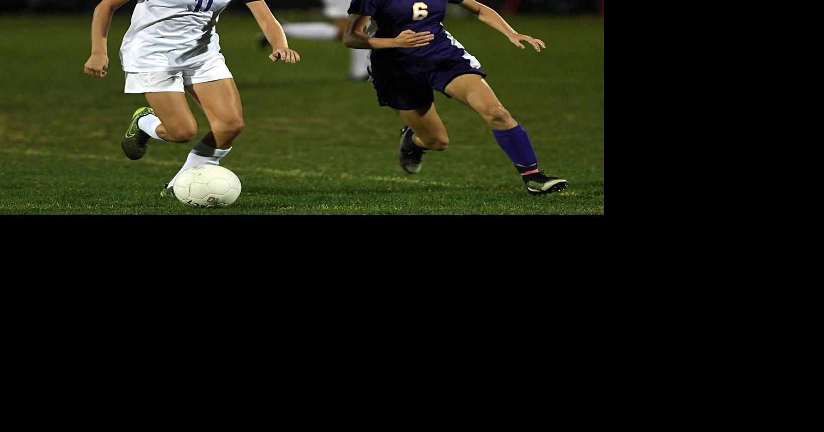 Maddie Hughes records hat trick as Boiling Springs beats Bedford in ...