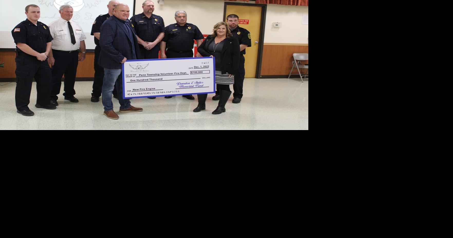 Photos: Penn Township Volunteer Fire Company Donation