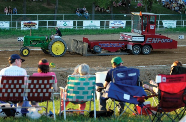 Antique tractors pull their weight at Shippensburg fair