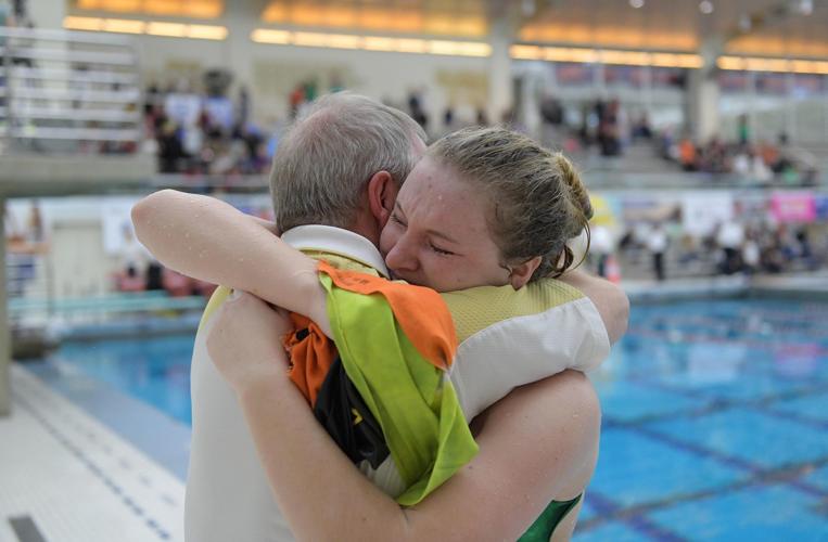 Big Spring's Shannon McCabe gets diving gold; Northern's Kate Luft does ...